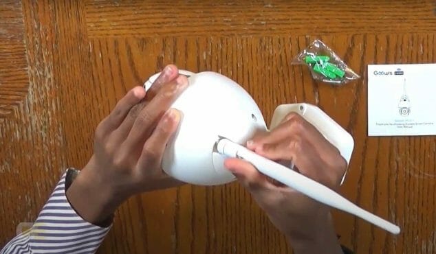 How to Install Goowls Security Camera